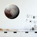 Pluto Wall Decal Individual Planets Solar System Removable Vinyl Peel ...