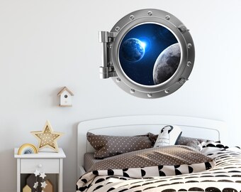 Porthole Wall Decal | Etsy