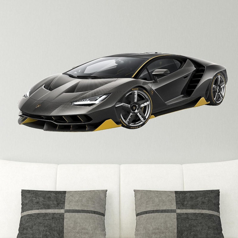Car Lamborghini Sticker - Etsy