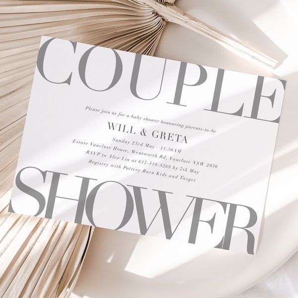 Couples Baby Shower - Etsy