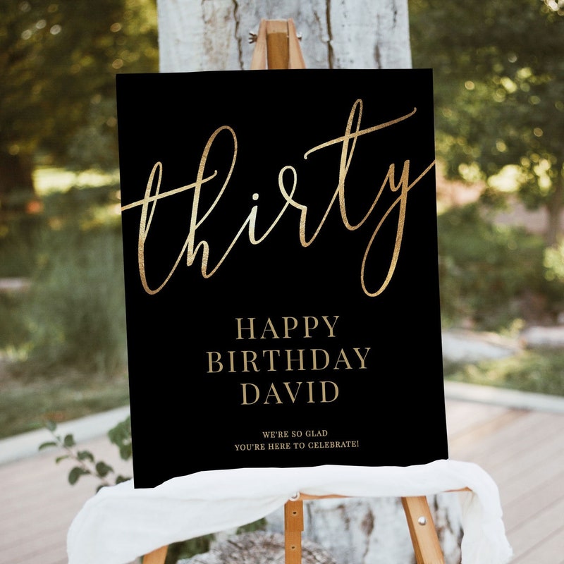 30th Birthday Decorations - Etsy