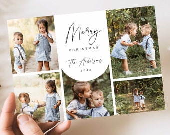 Christmas Family Postcard - Etsy