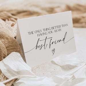 Baby Announcement for Bestie, Pregnancy Announcement Card for Best ...