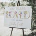 100 Years Loved Poster, 100 Years Old Birthday Sign, 100th Birthday ...