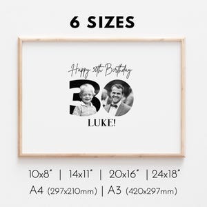 Printable 30th Birthday Signature Board, 30th Birthday Decorations ...
