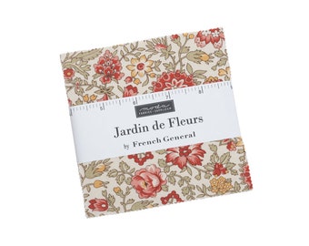 French General jardin De Fleurs by Moda Blue Fat Quarter Set - Etsy
