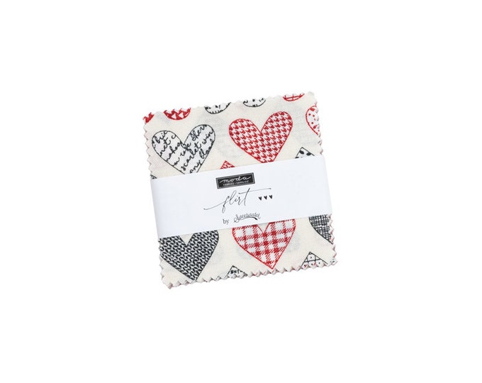 MODA "flirt" Mini Charm Pack by Sweetwater - Etsy