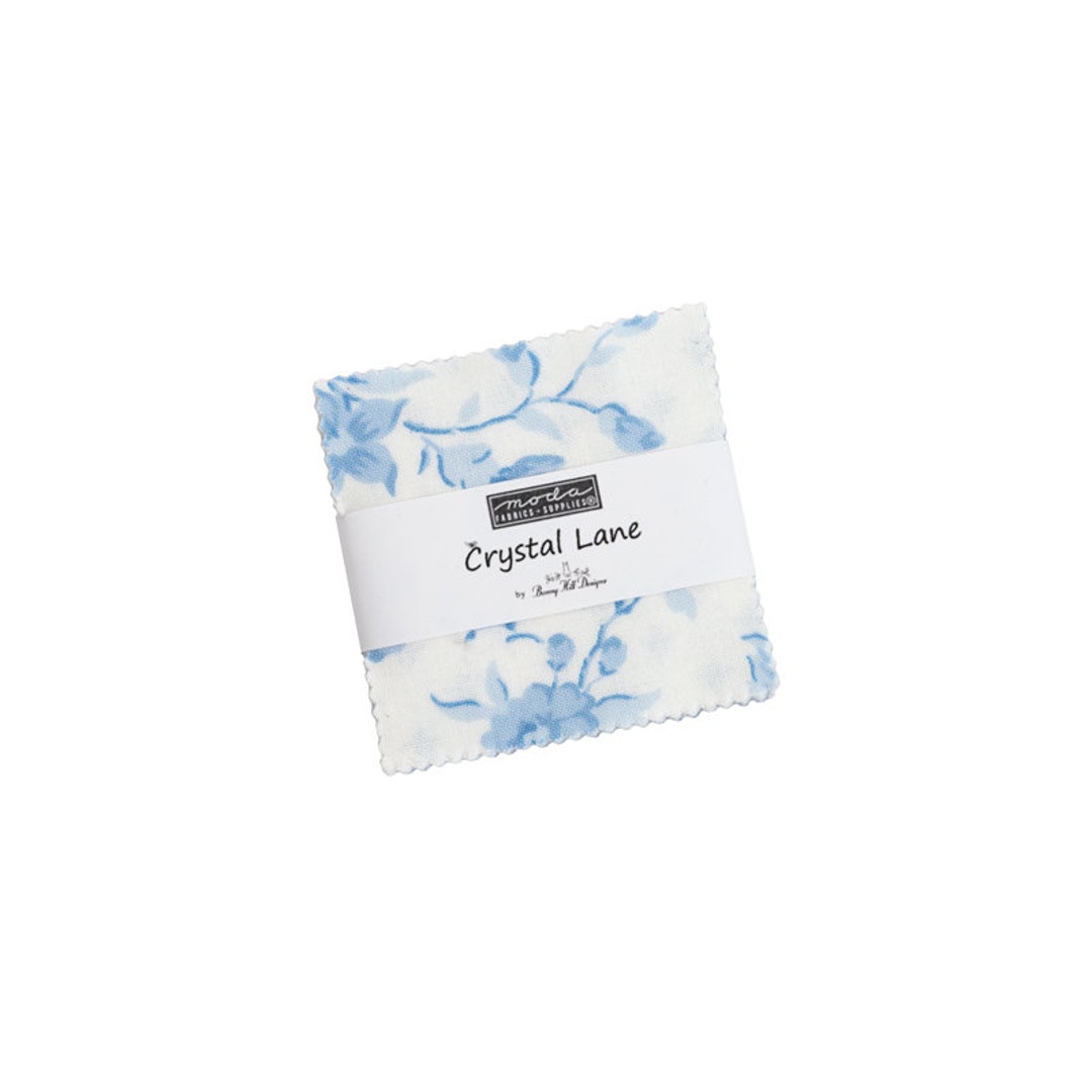 MODA "crystal Lane" Mini Charm Pack by Bunny Hill Designs - Etsy