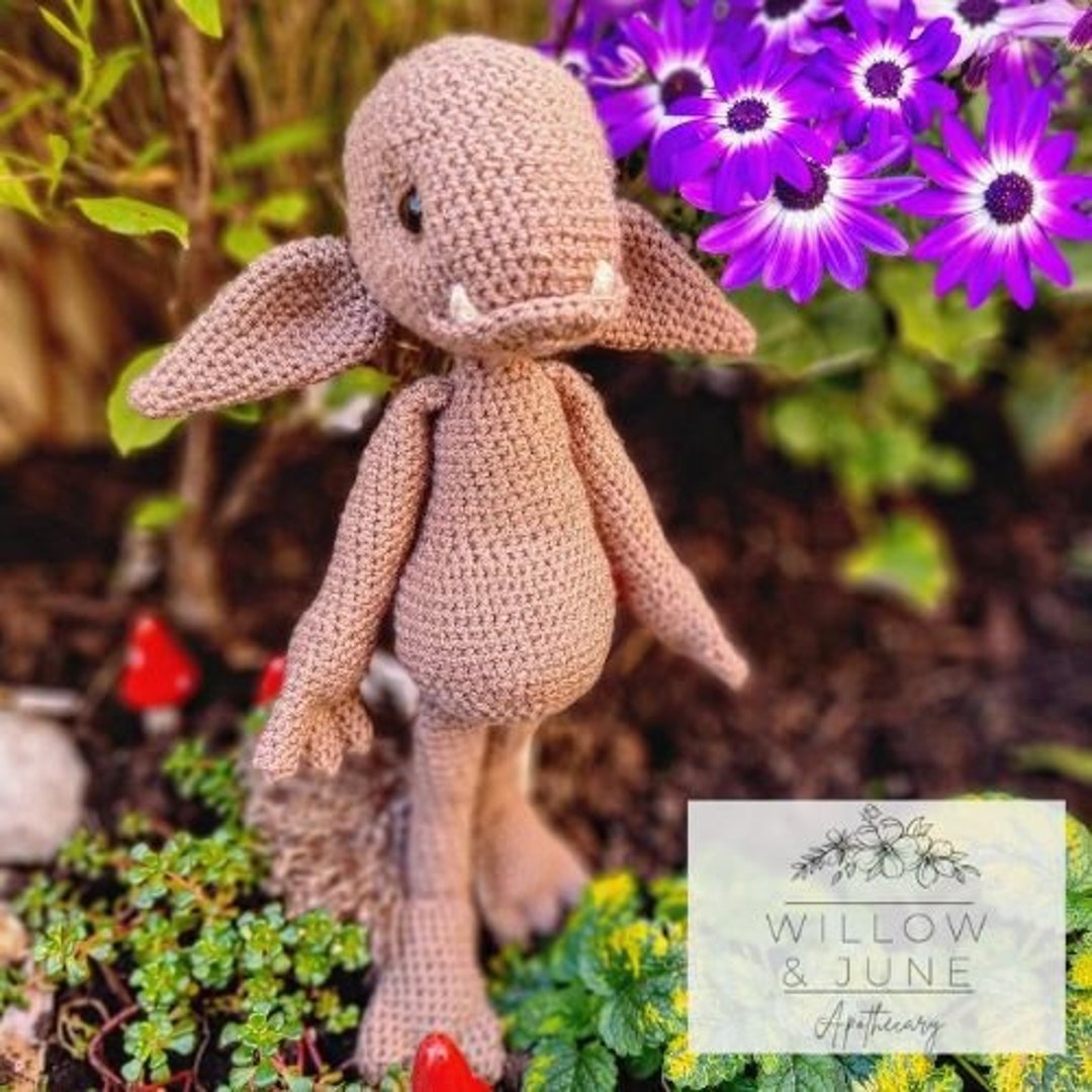 Goblincore, Crochet, Plushie, Amigurumi pod the Goblin Fairycore, Dnd ...