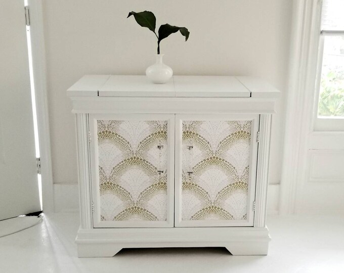 Hollywood Regency Rolling Bar Vintage Bar Server - Etsy