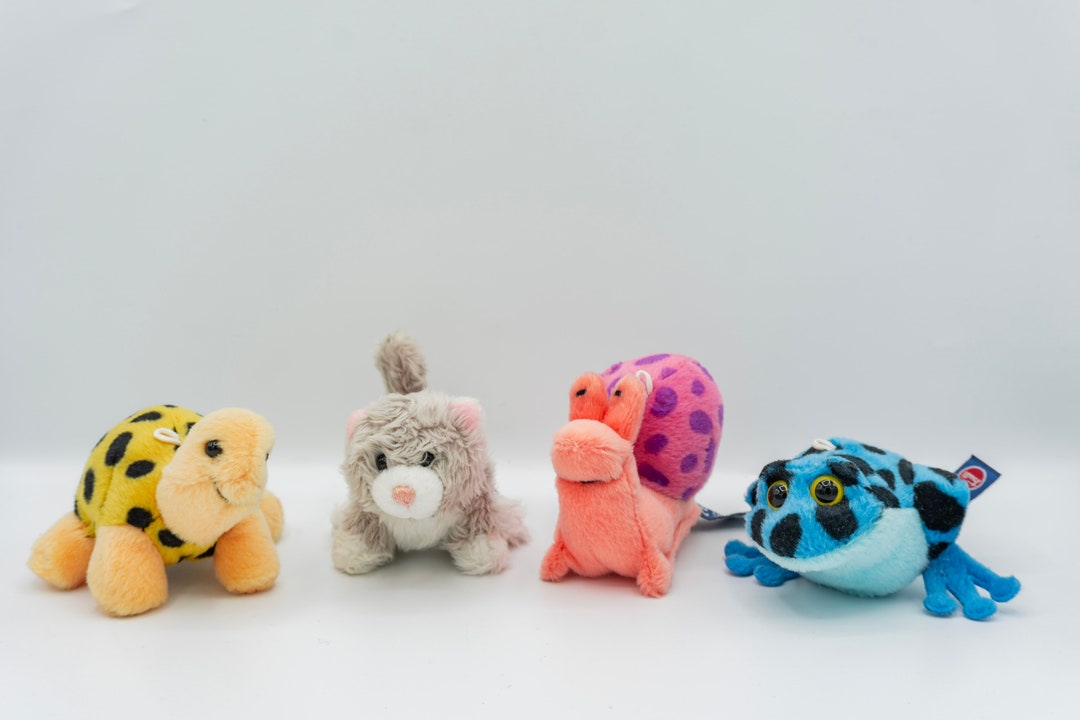 1 Stuffed Animal - Plush Mini Trudi Cat Frog Snail Turtle - Trudi ...
