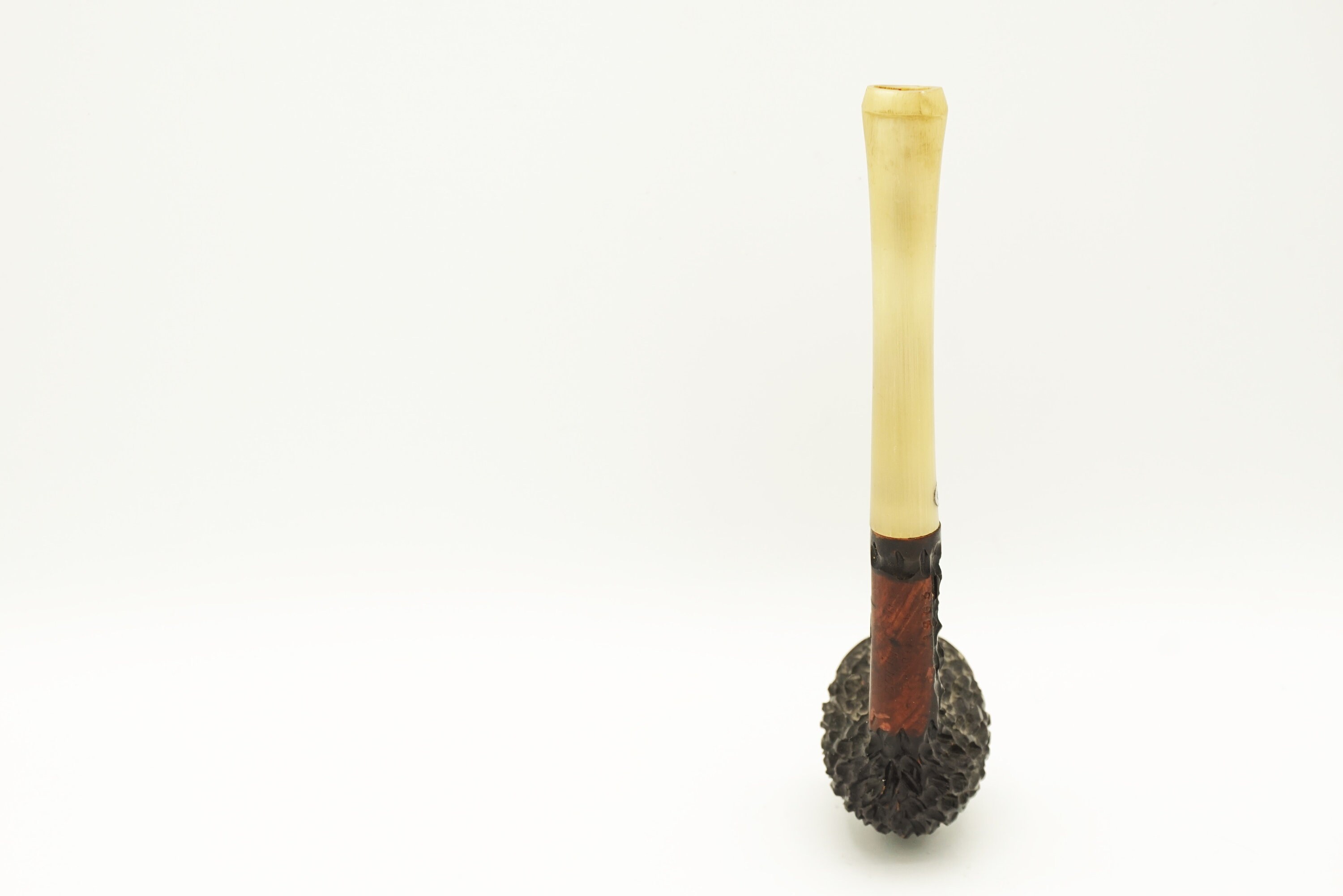1 Handmade Italian Briar and Horn Pipe 1963 Made in Italy Pipe ...