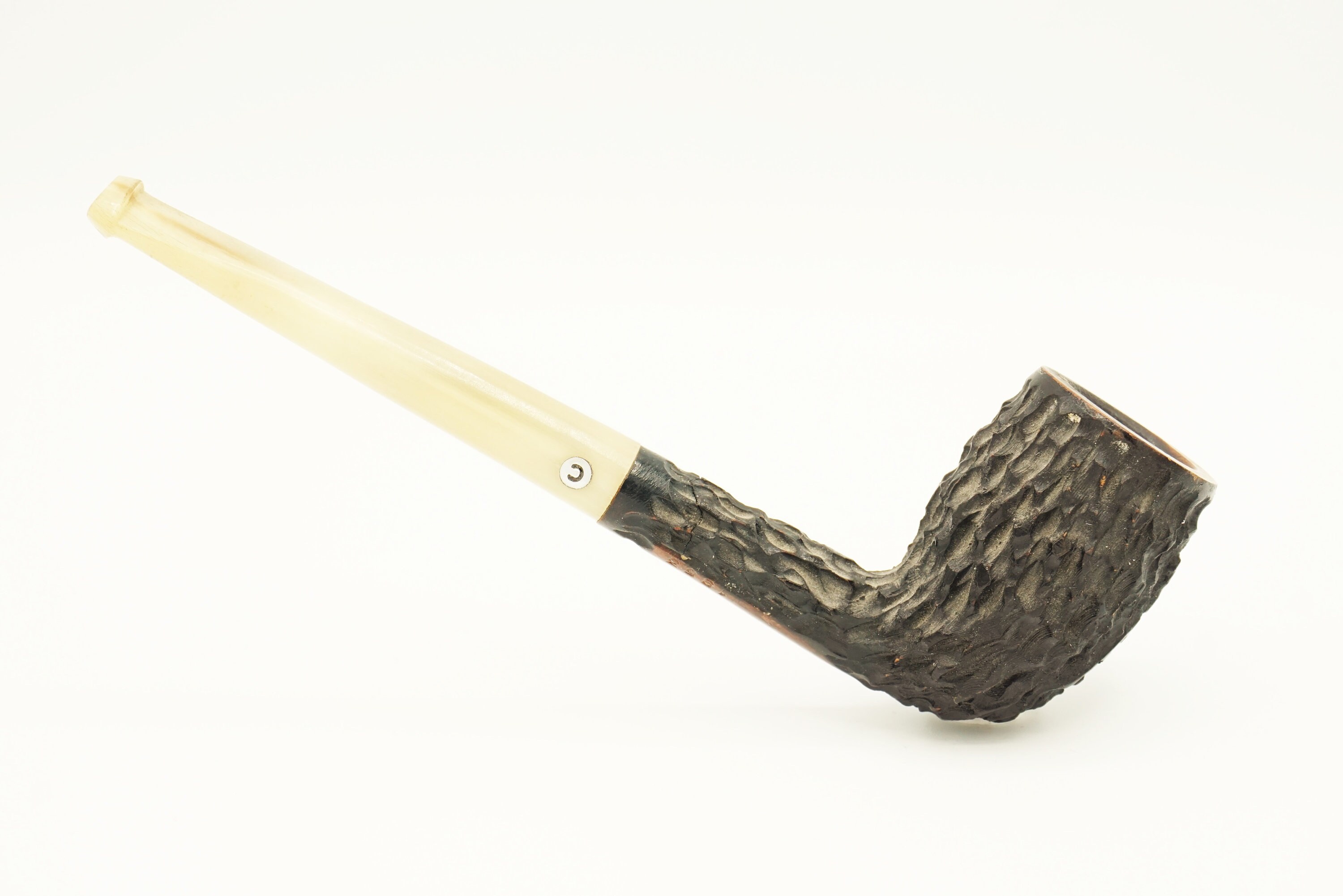 1 Handmade Italian Briar and Horn Pipe 1963 Made in Italy Pipe ...