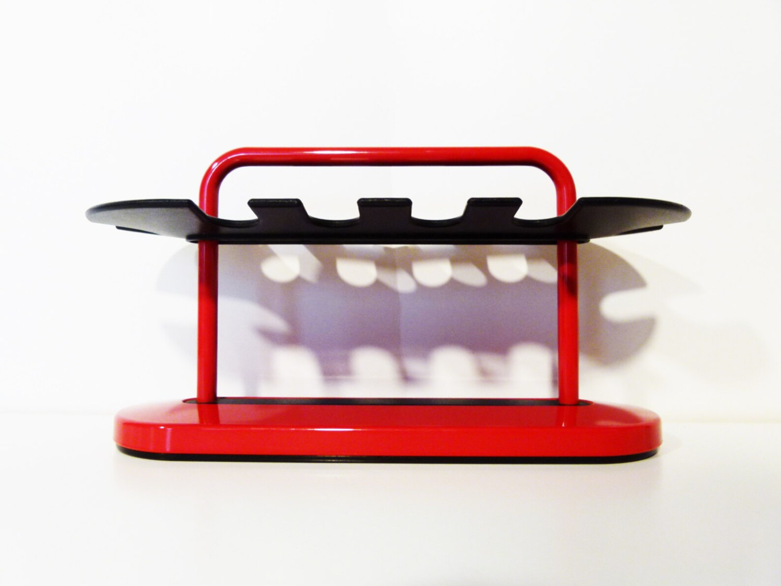 1 Red and Black Rubber Stamp Holder Made in Italy by Rexite in the '80s ...