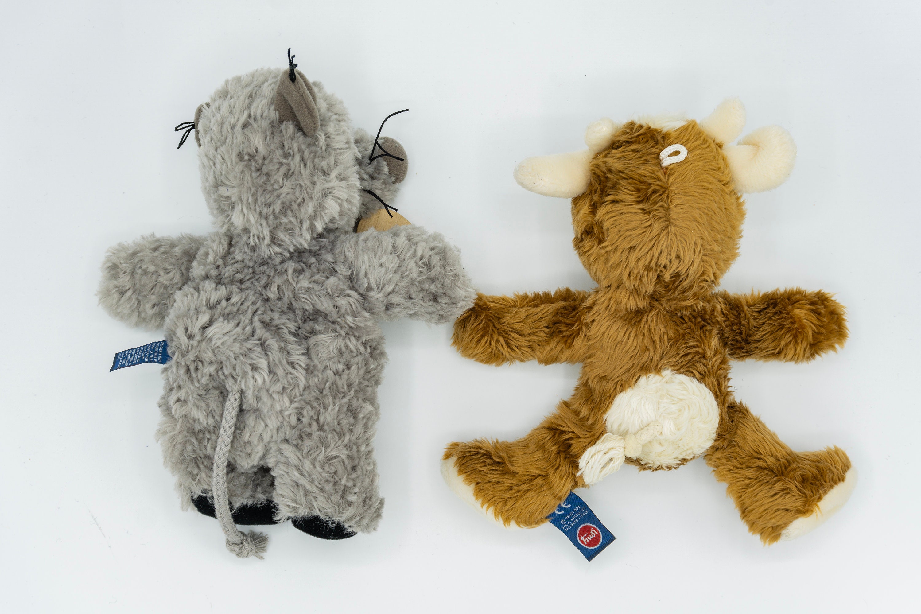 1 Stuffed Animal Mouse Cow Plush Original Mini Trudi Trudi Stuffed ...