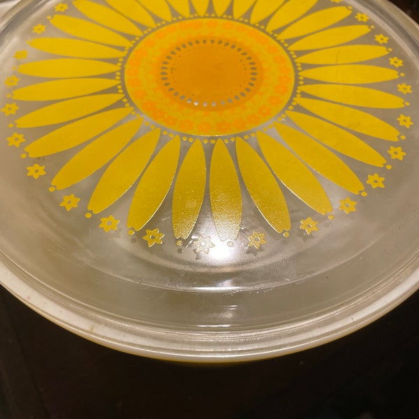 Pyrex Sunflower - Etsy
