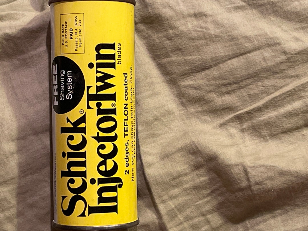 NOS Sealed New Schick Injector Twin Blades Free Shaving System! #BV - Etsy