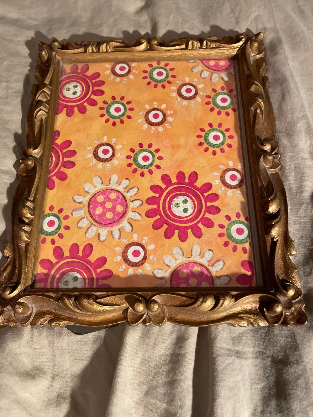 Syroco Wood Photo Picture Print Painting Frame USA 1970 110A! #BV - Etsy