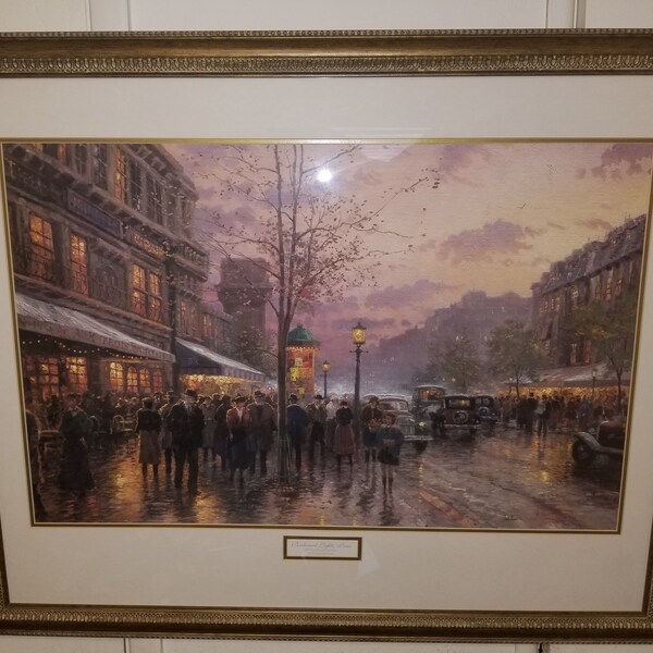 Thomas Kincade Oil Painting - Etsy