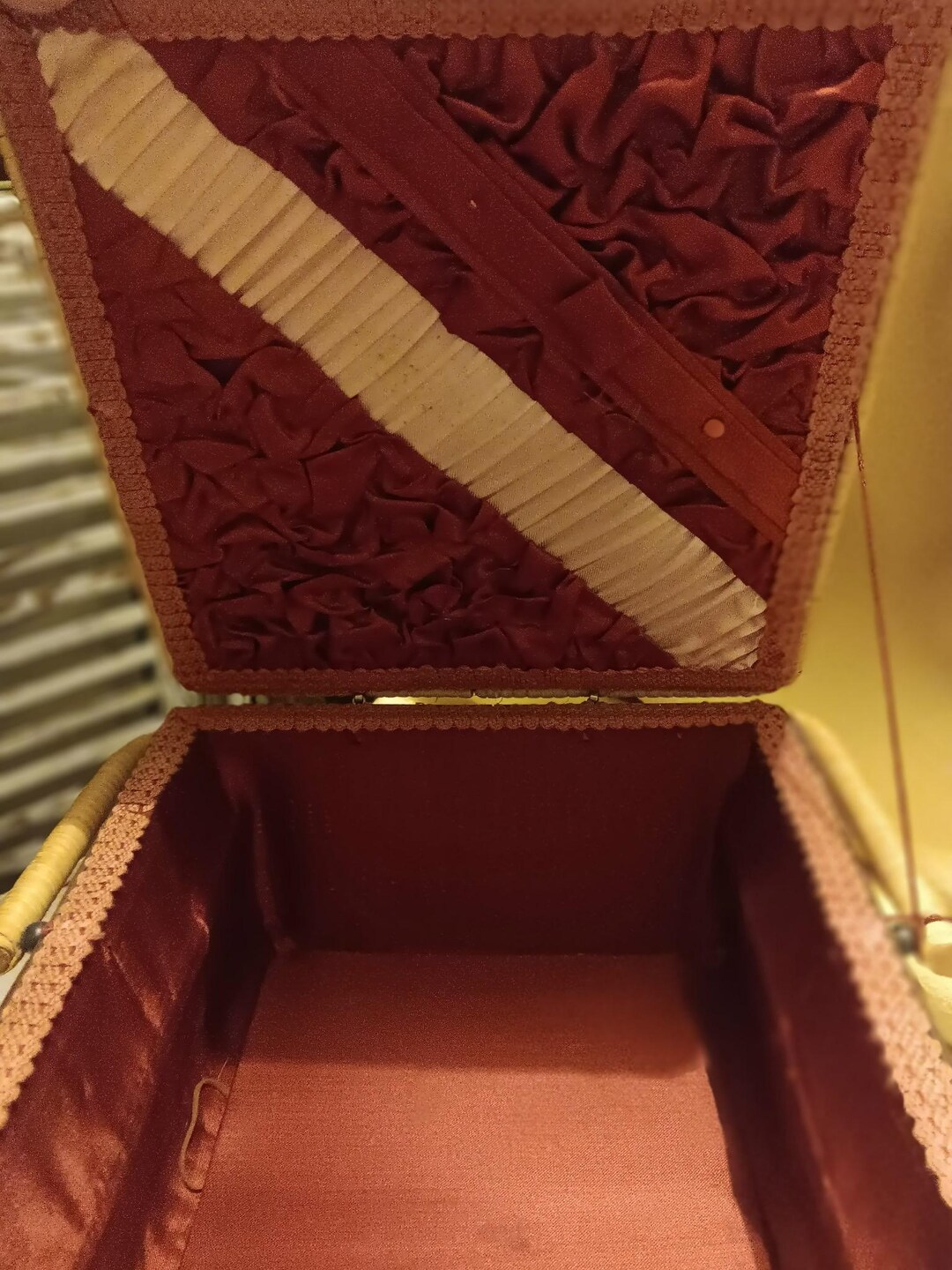 Victorian Hand Woven Sewing Box East Coast 1890’s! #bv - Etsy