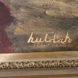 Jeffe Huldah Cherry Cherries French Impressionistic Large Framed 1950’s ...