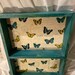 Butterfly Themed Display Shelf, Robins Egg Blue Farmhouse Style - Etsy