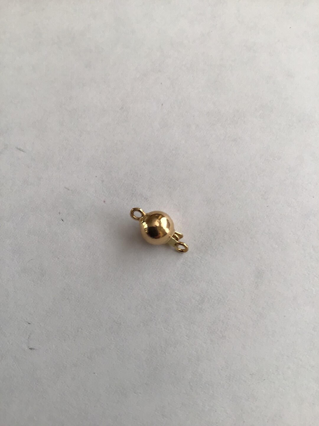 6mm Round Ball 14 K Solid Gold Clasp - Etsy