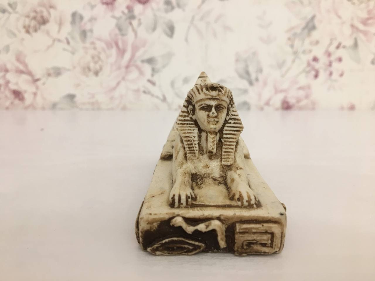 Unique Egyptian Sphinx Statue Handmade Heavy Sculptural Plastic ...
