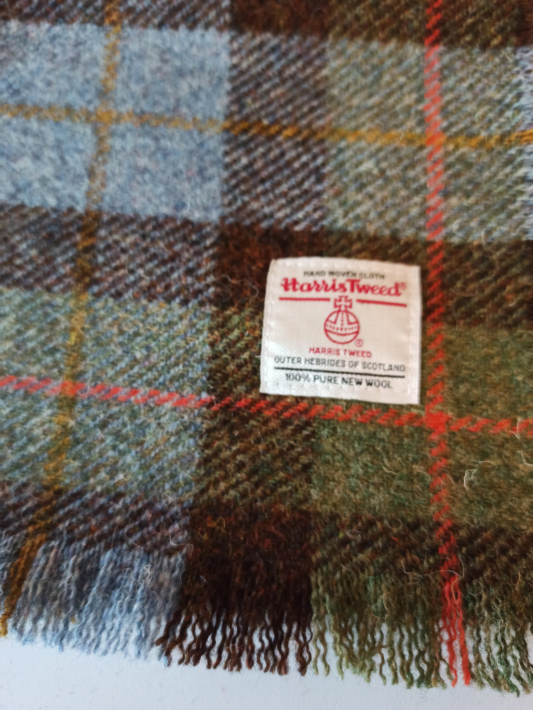 HARRIS TWEED Scarves - Various Colours - Free UK Postage - Etsy UK