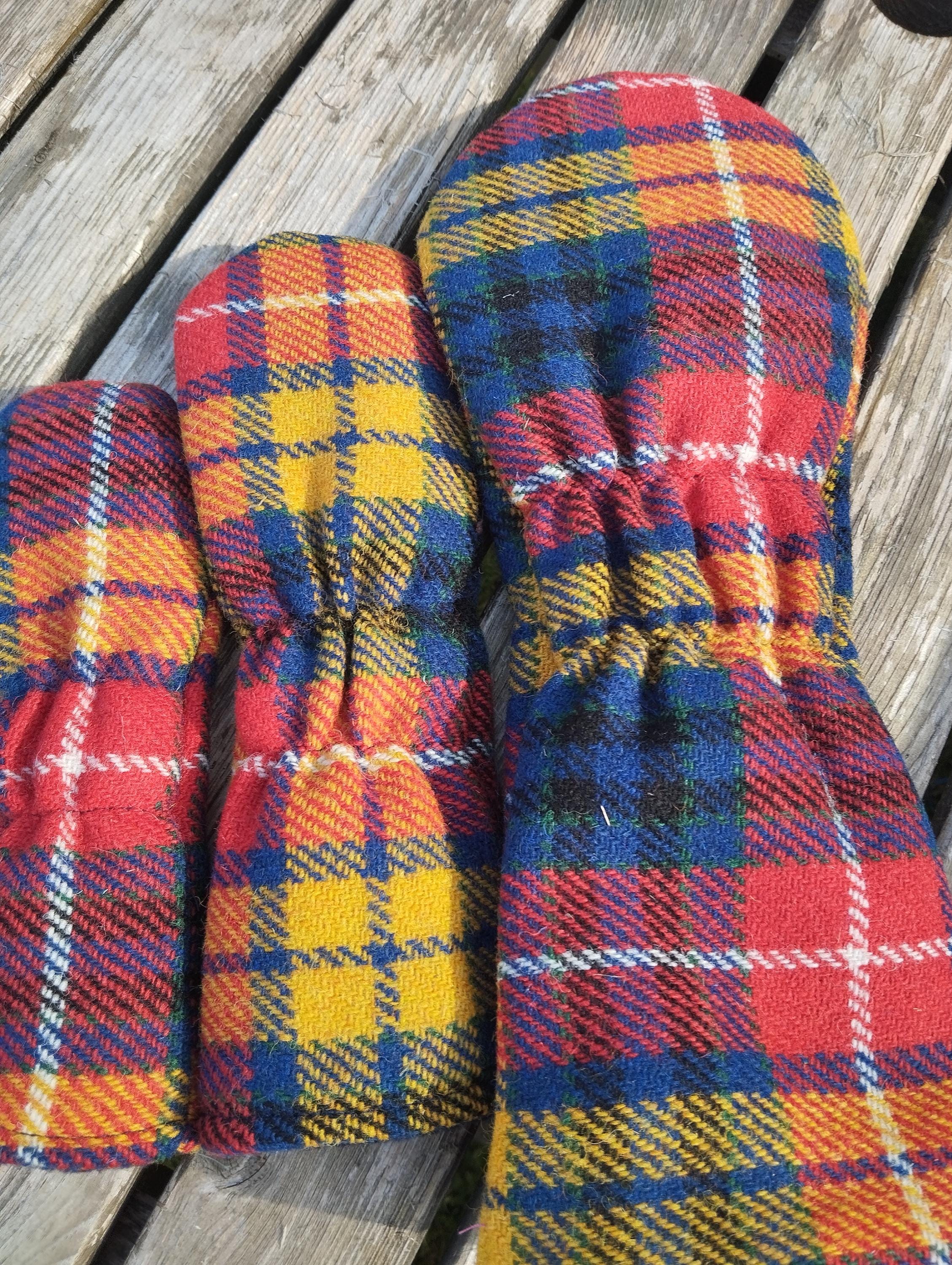 HARRIS TWEED Golf Club Covers Set of 3 - Various Colours - Etsy