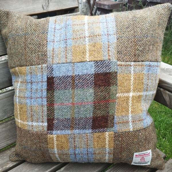 Tweed Patchwork - Etsy UK
