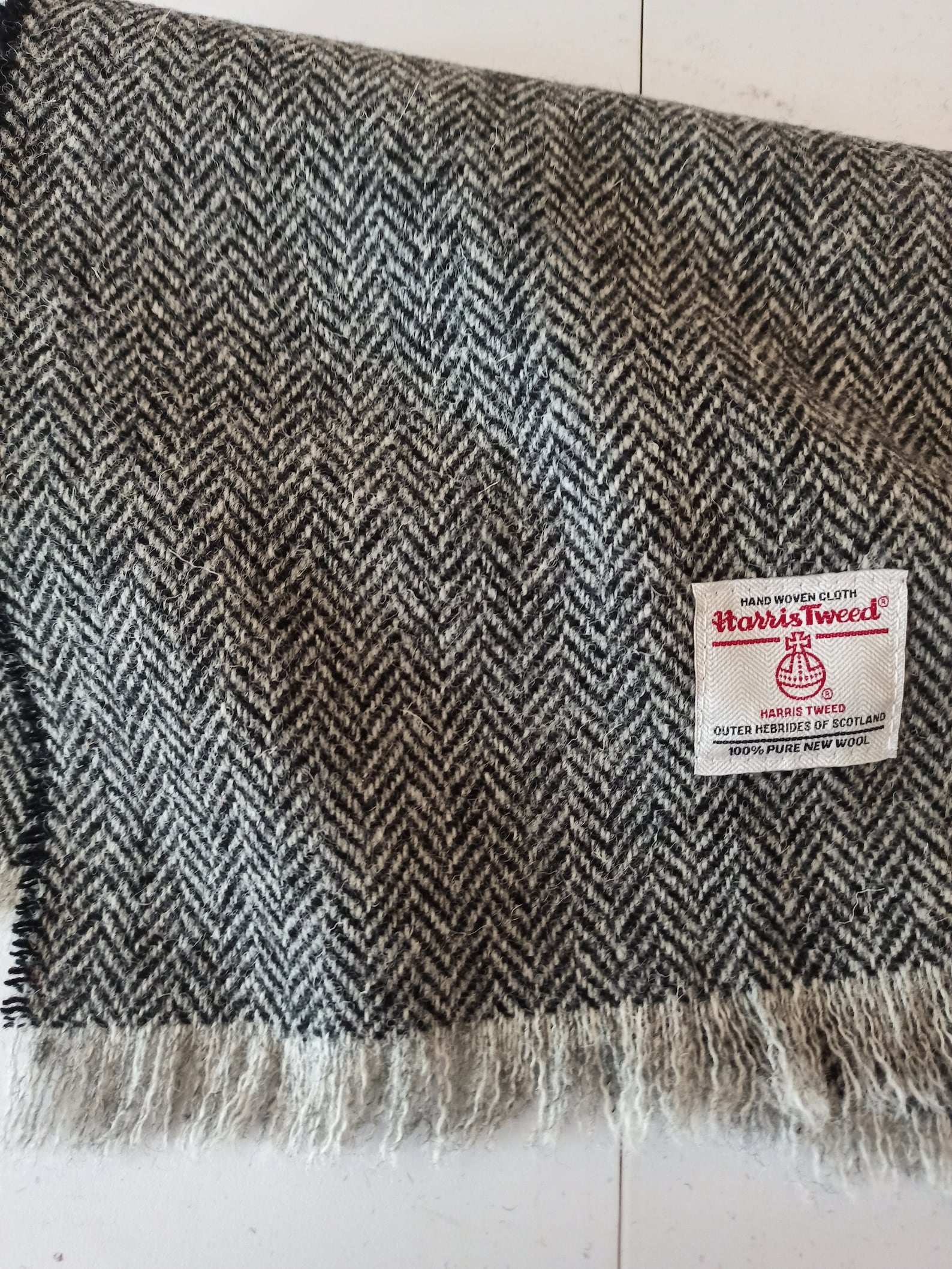 Harris Tweed Scarves Various Colours Free UK Postage - Etsy