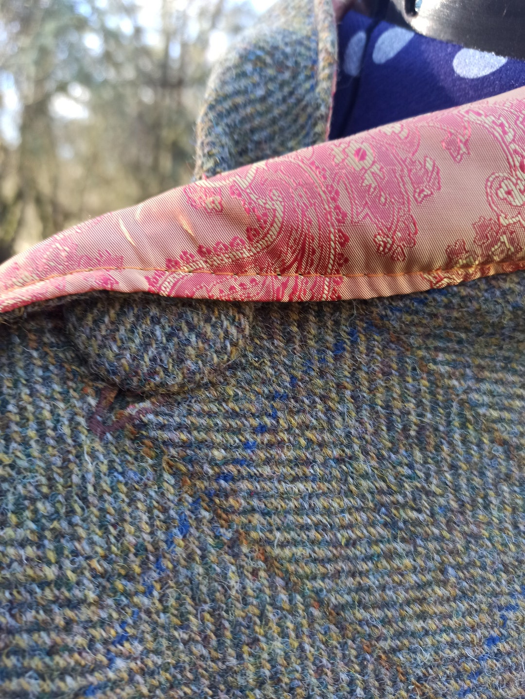Brown Herringbone HARRIS TWEED Ladies Poncho - Etsy