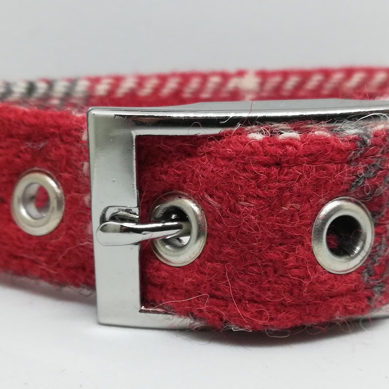 Red Tweed Dog - Etsy UK