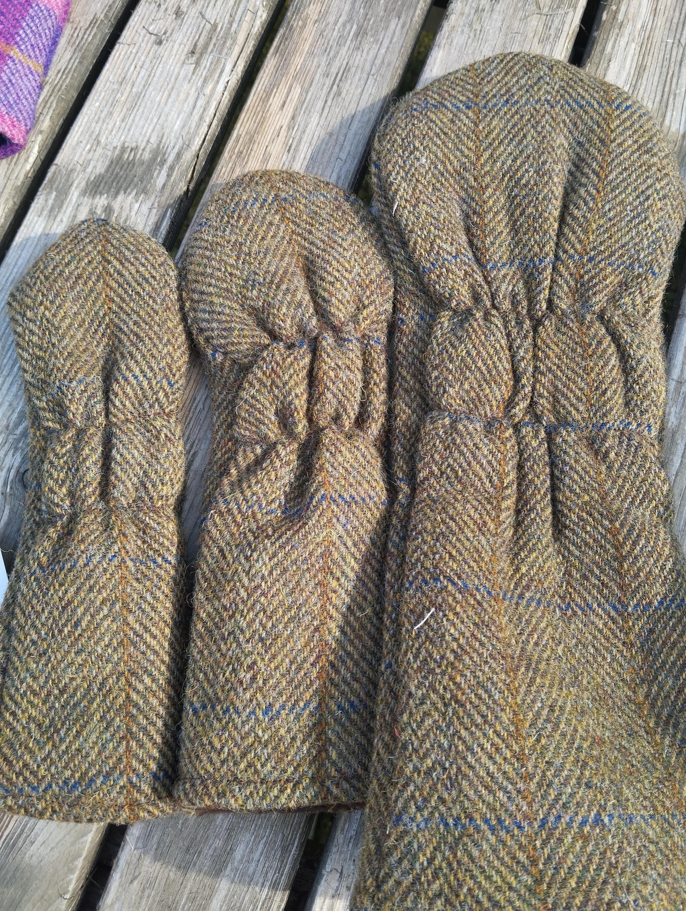 HARRIS TWEED Golf Club Covers Set of 3 - Various Colours - Etsy