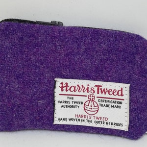 HARRIS TWEED Purse - Various Colours - Etsy