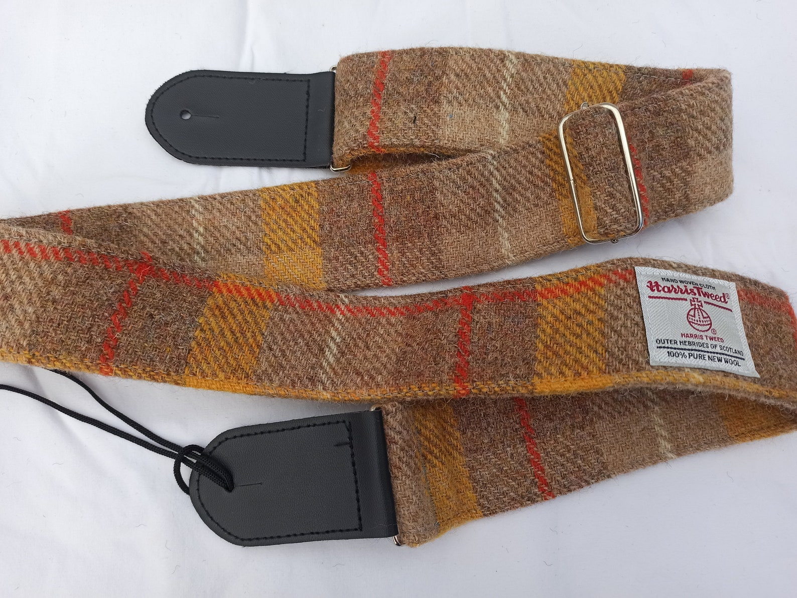 Guitar Strap Harris Tweed - Etsy