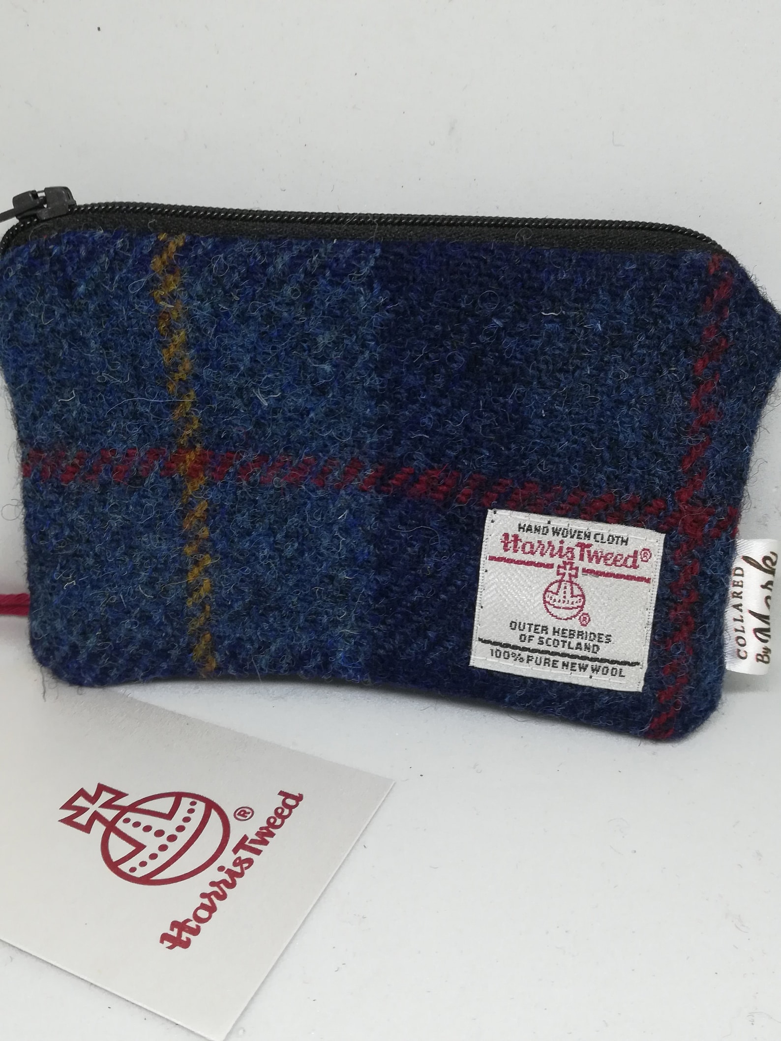 HARRIS TWEED Purse - Various Colours - Etsy