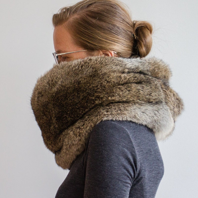 Fur Scarf - Etsy