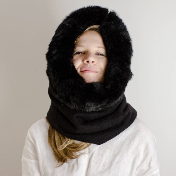 Faux Fur Cowl - Etsy