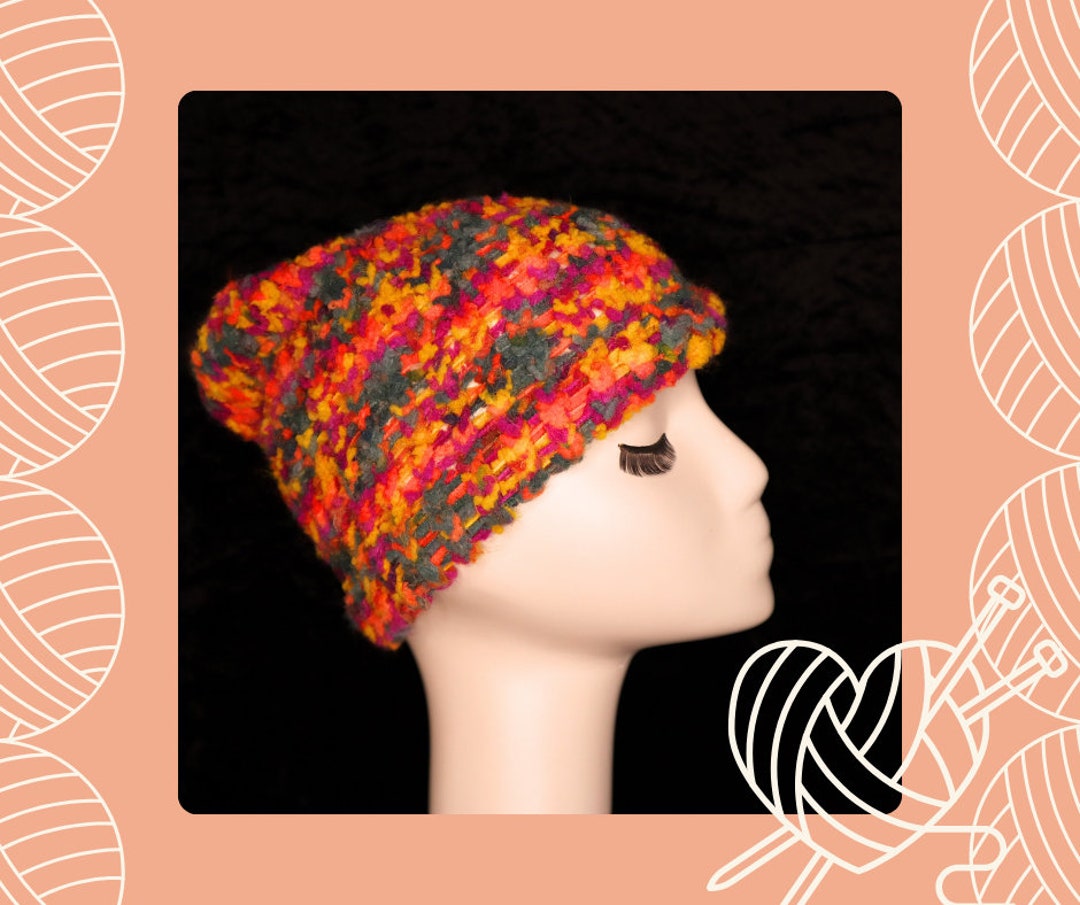 Changing Colors of Fall Beanie (#119) - Etsy