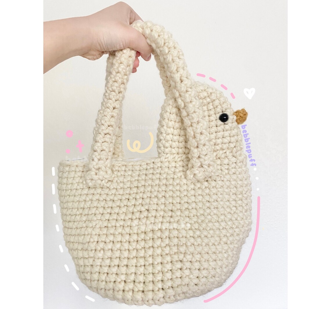 PDF Download* Crochet Duck Bag Pattern - Etsy