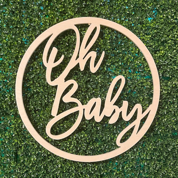 Oh Baby Sign - Etsy