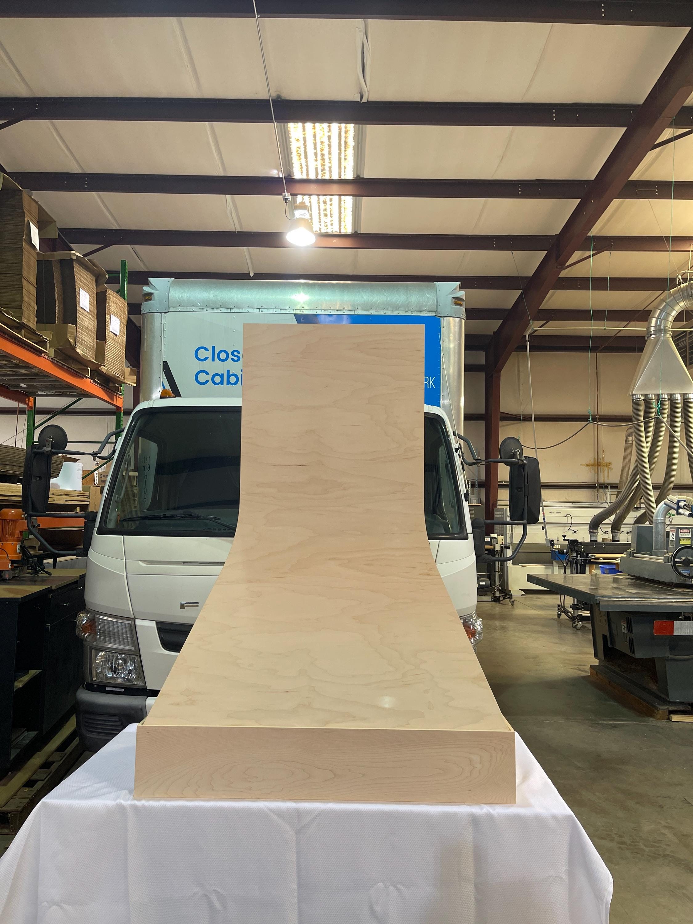 Assembled Custom Range Hood Curve - 36" Wide or 30" Wide Custom Made ...