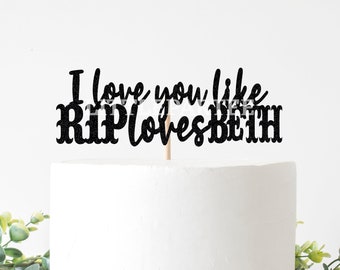 Yellowstone Show Cake Topper - Etsy