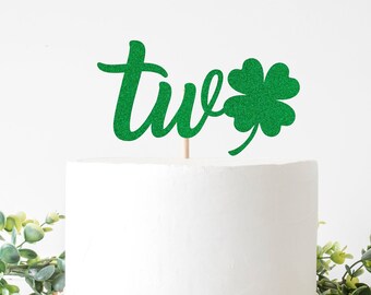 Shamrock Cake Topper | Etsy