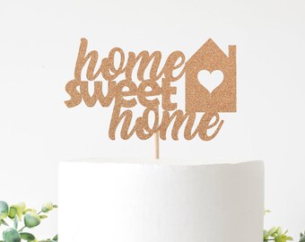 New Home Cake Topper | Etsy