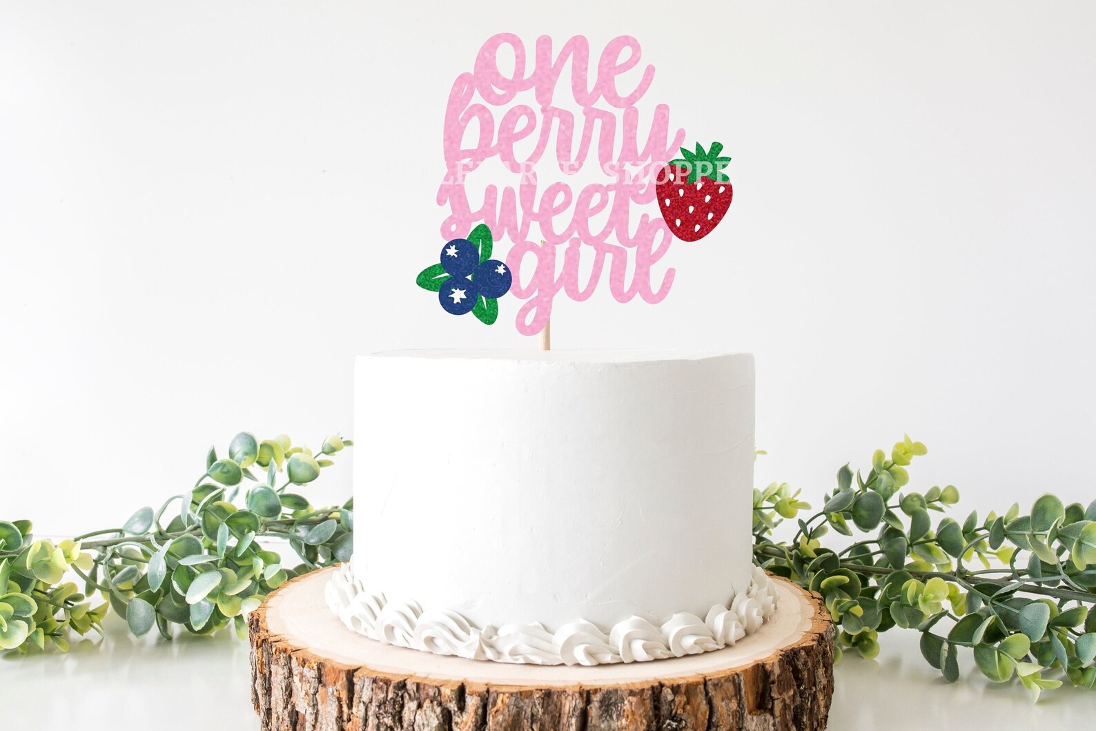 Berry Sweet Cake Topper One Birthday Party Decorations - Etsy