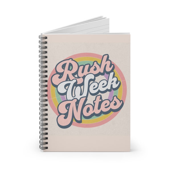 College Ruled Notebook - Etsy