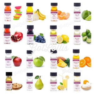 Extra Strength Candy Oil: 70 Flavors for Baking & Lip Gloss - Etsy